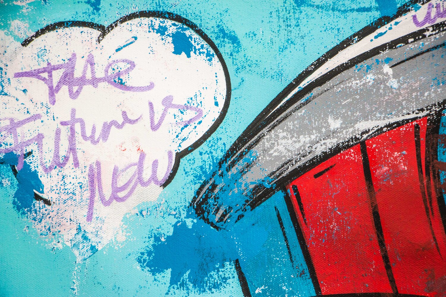 The Jetsons Bank by Carlos Pun (2022) : Painting Acrylic, Graphite on ...