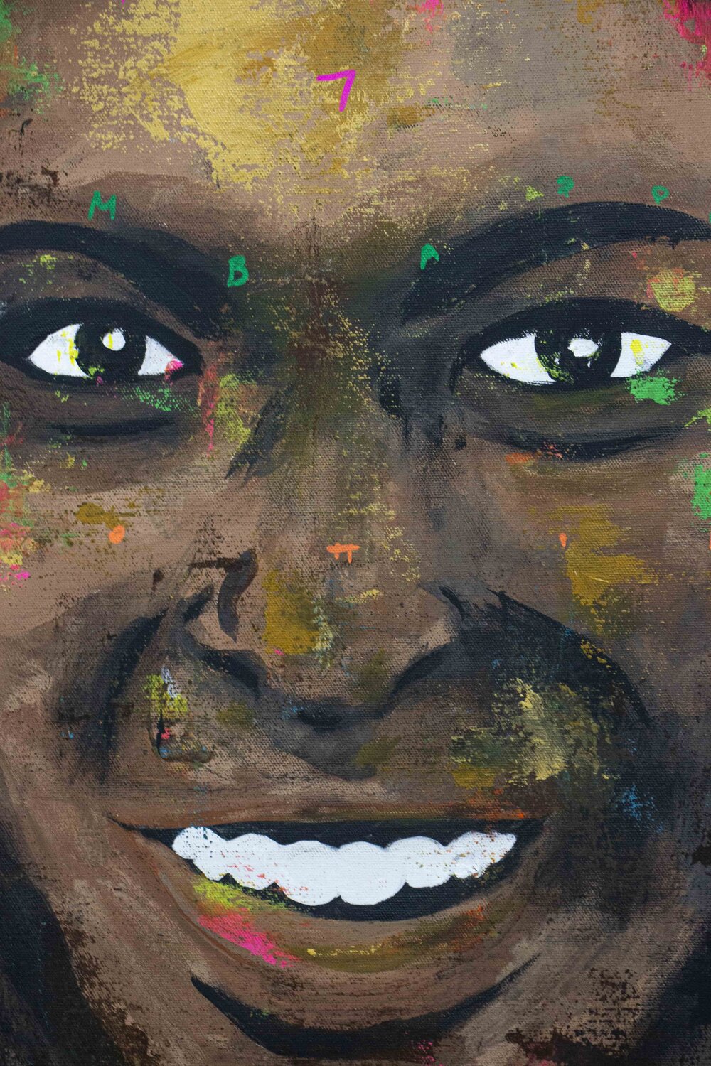 Kylian Mbappe portrait Nº 1 by Carlos Pun by Carlos Pun (2023 ...