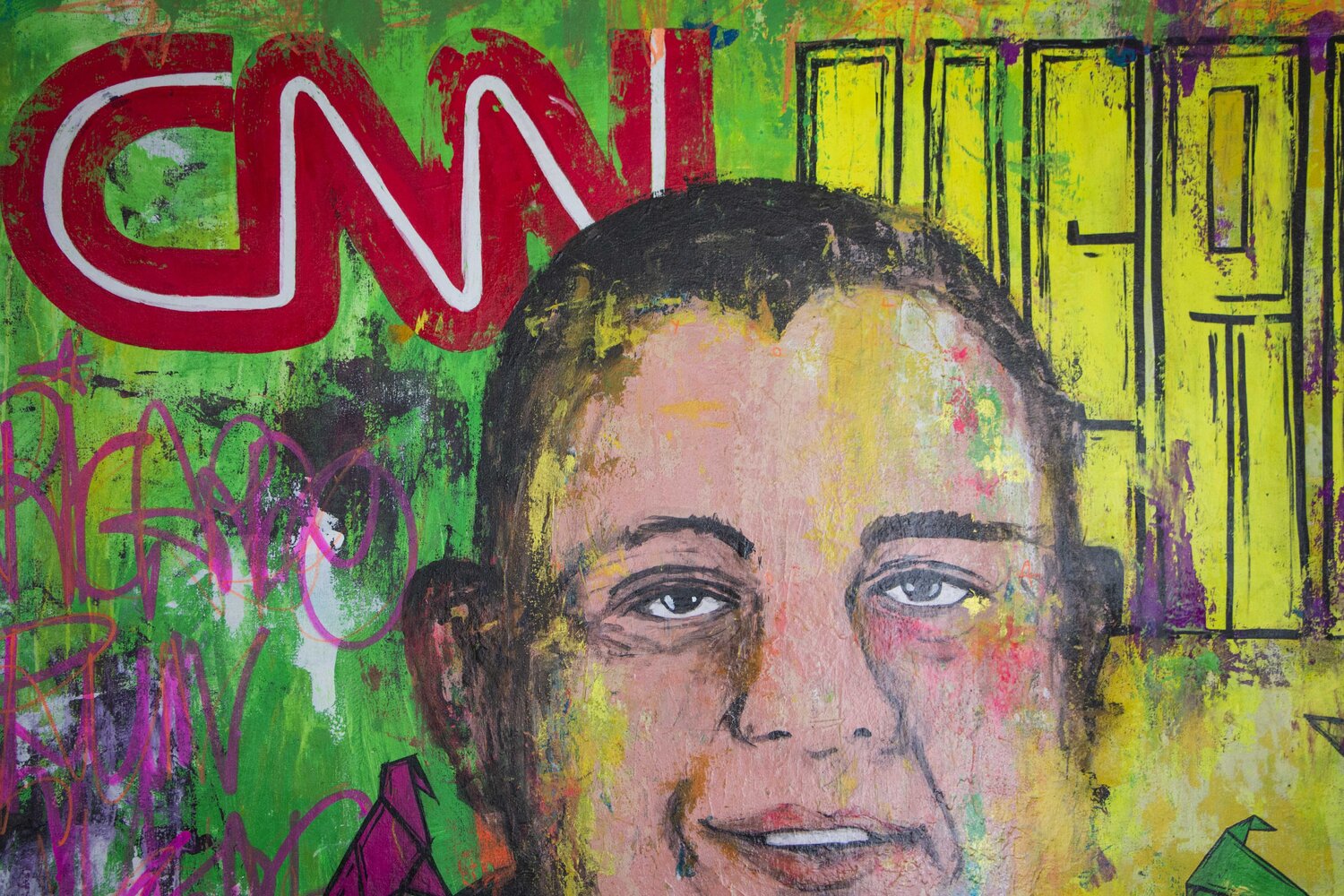 CNN Series - CNN HERO portrait by Carlos Pun (2023) : Painting Acrylic ...