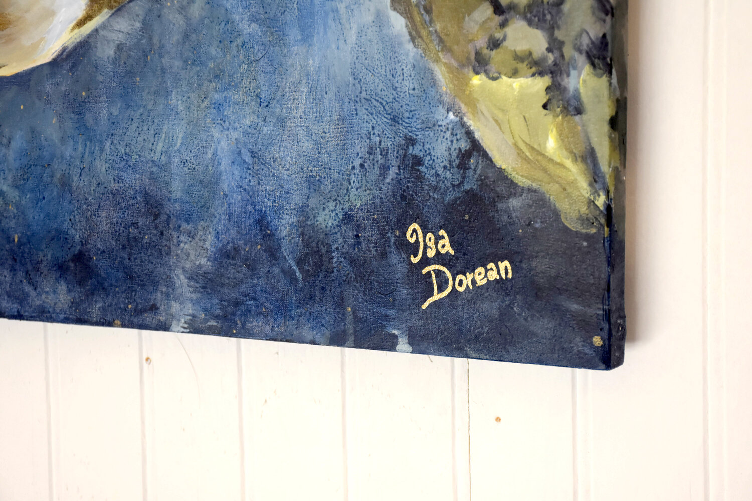 Green Turtle by Isa Dorean (2022) : Painting Acrylic on Canvas - SINGULART