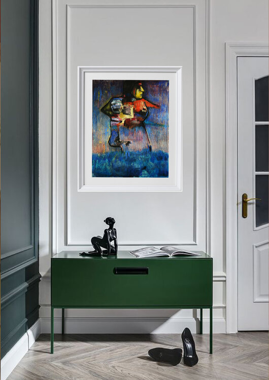 Dead Milk. Drawing No. 1 by Maria Drozdova (2023) : Drawing Pastel ...