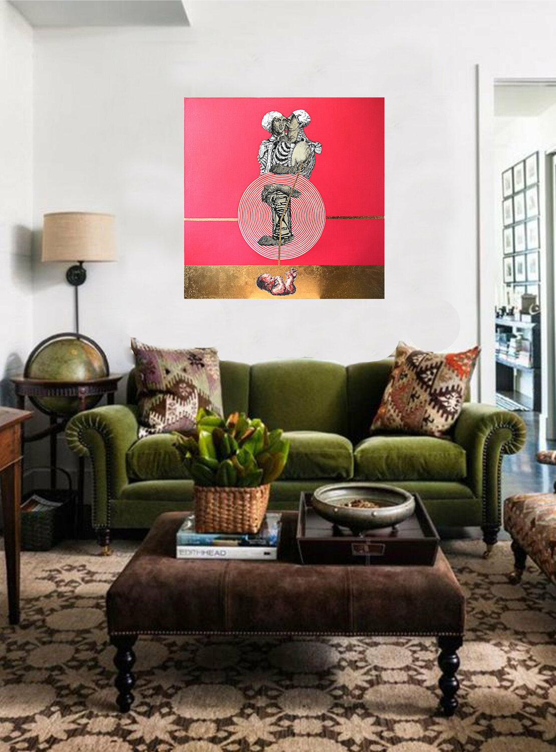 Labyrinth by Maria Drozdova (2020) : Painting Acrylic, Lacquer on ...