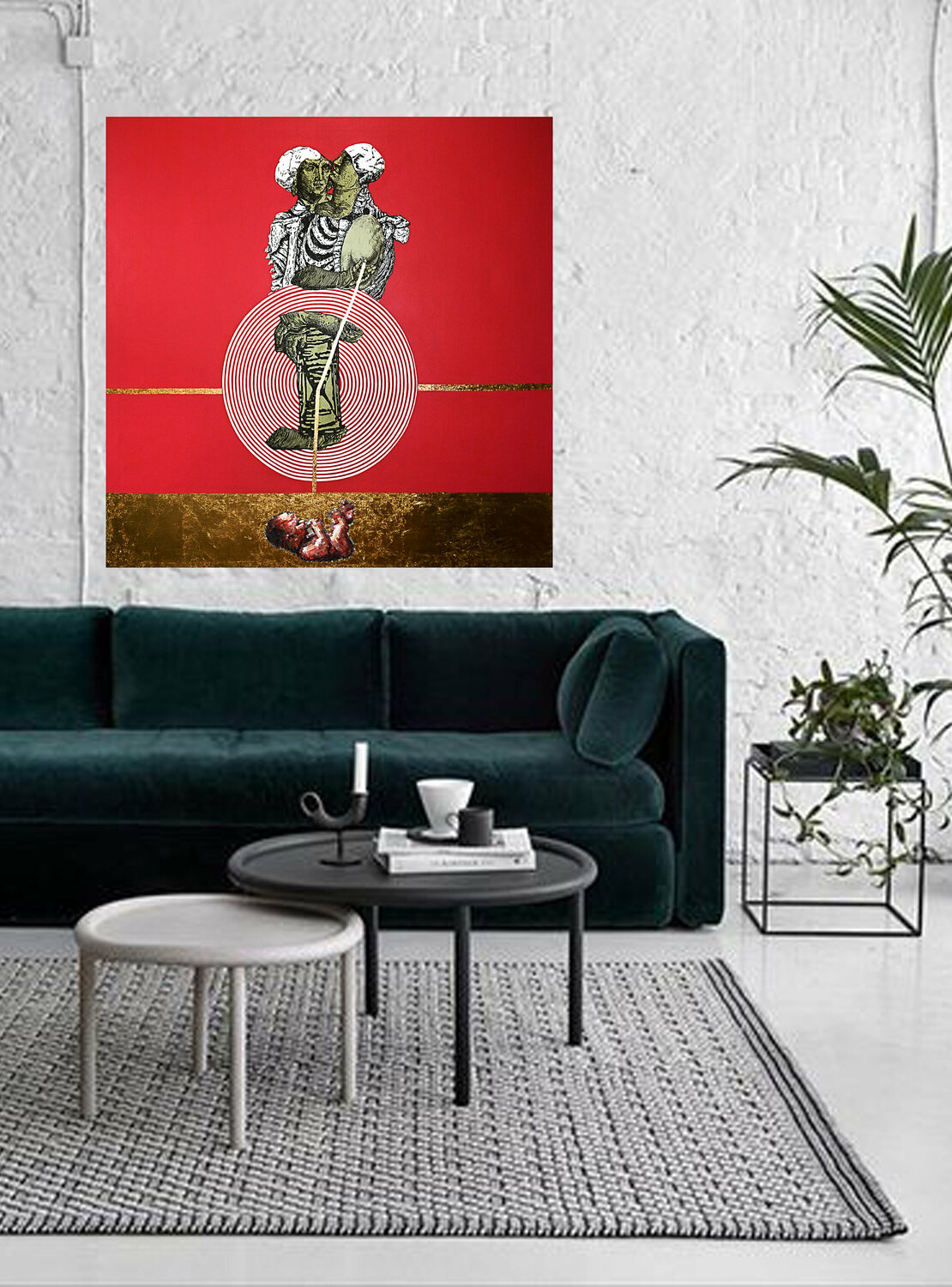 Labyrinth by Maria Drozdova (2020) : Painting Acrylic, Lacquer on ...