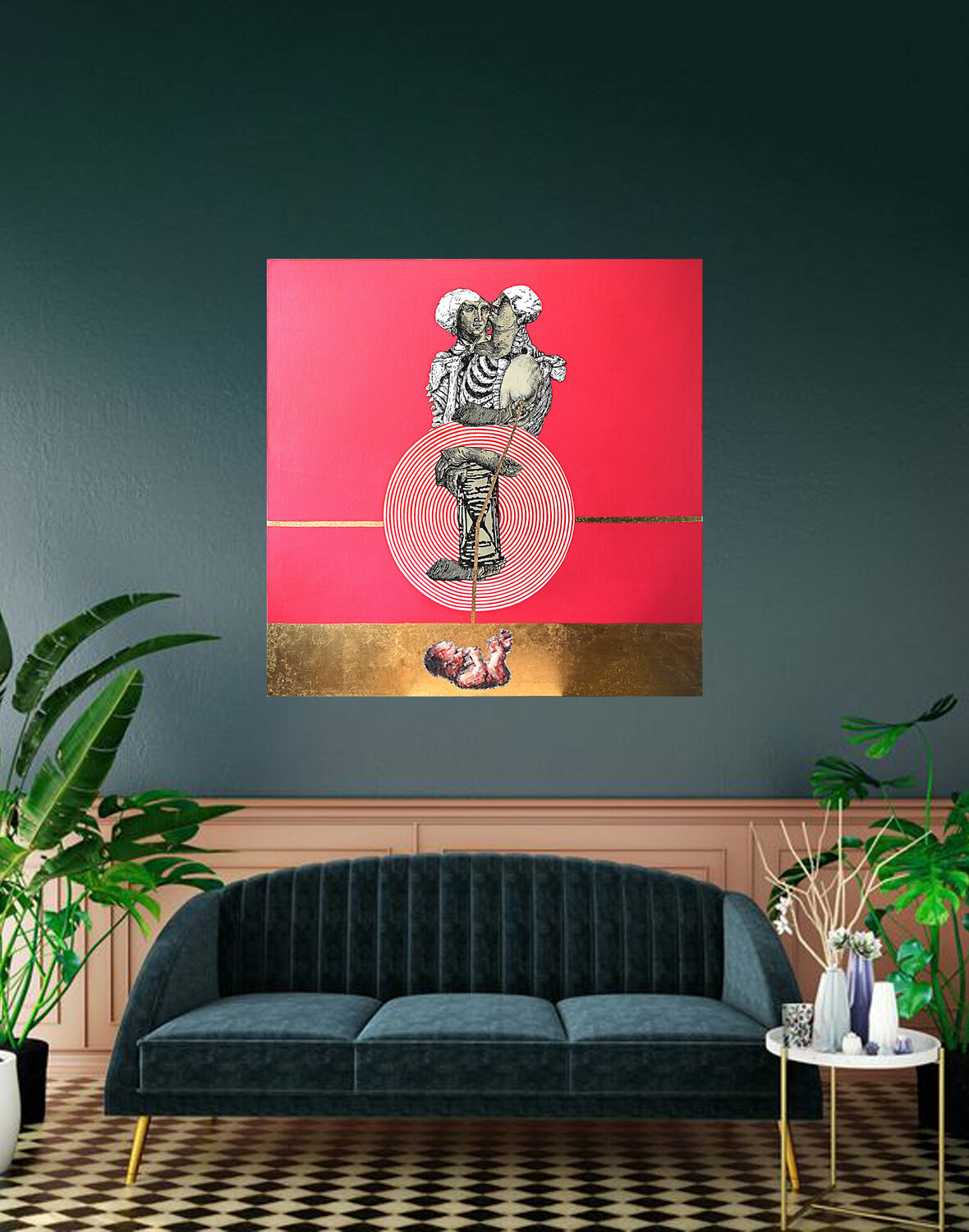 Labyrinth by Maria Drozdova (2020) : Painting Acrylic, Lacquer on ...