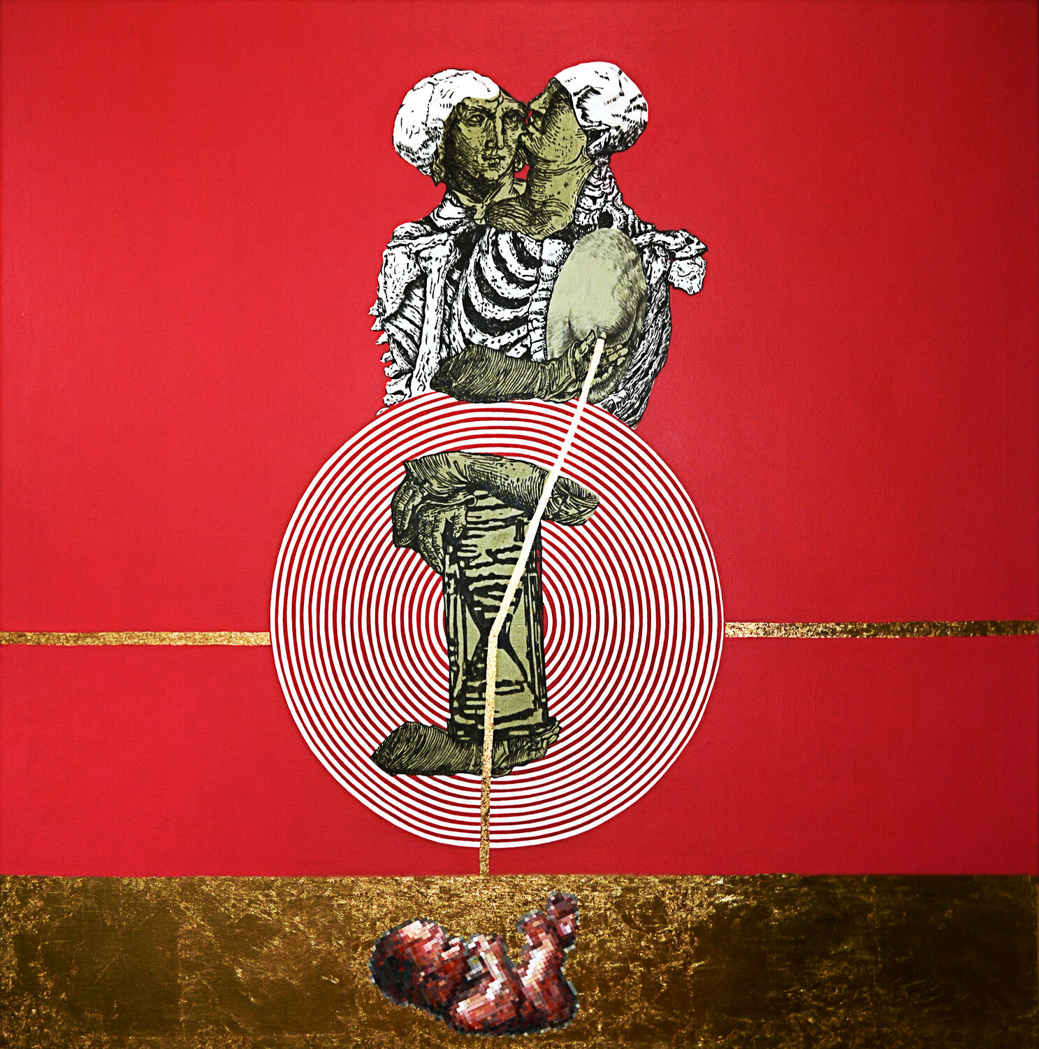 Labyrinth by Maria Drozdova (2020) : Painting Acrylic, Lacquer on ...