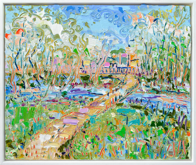 Merri Creek by Joseph Villanueva (2020) : Painting Acrylic on Canvas ...