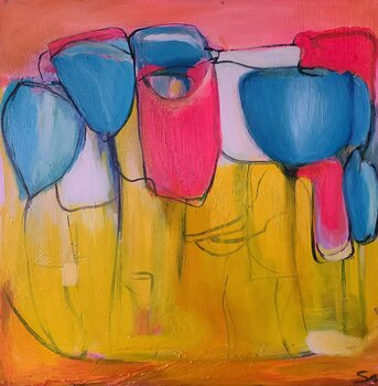 Jubilee by Stacy N (2022) : Painting Oil on Canvas - SINGULART