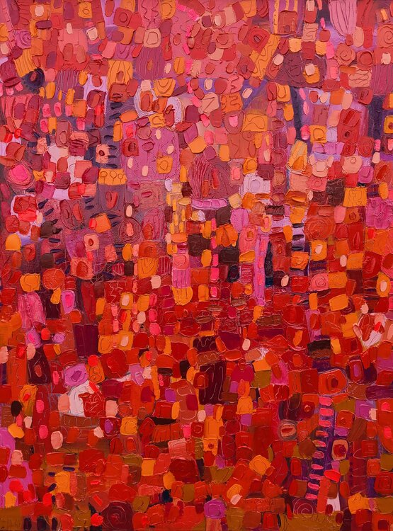 Jubilee by Stacy N (2022) : Painting Oil on Canvas - SINGULART