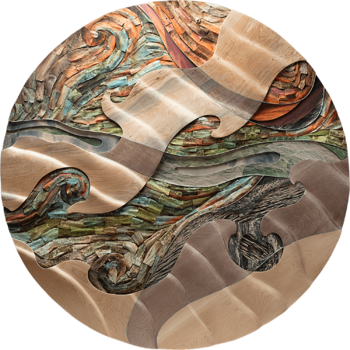 Their Story Our Story by Aaron Laux (2019) : Sculpture Aluminium, Wood ...