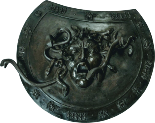 Perseus' shield by Barry Davies RCA (2016) : Sculpture Bronze - SINGULART