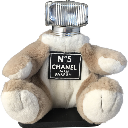 Chanel N.5 Teddy Bear by Norman Gekko (2020) : Sculpture Stainless ...